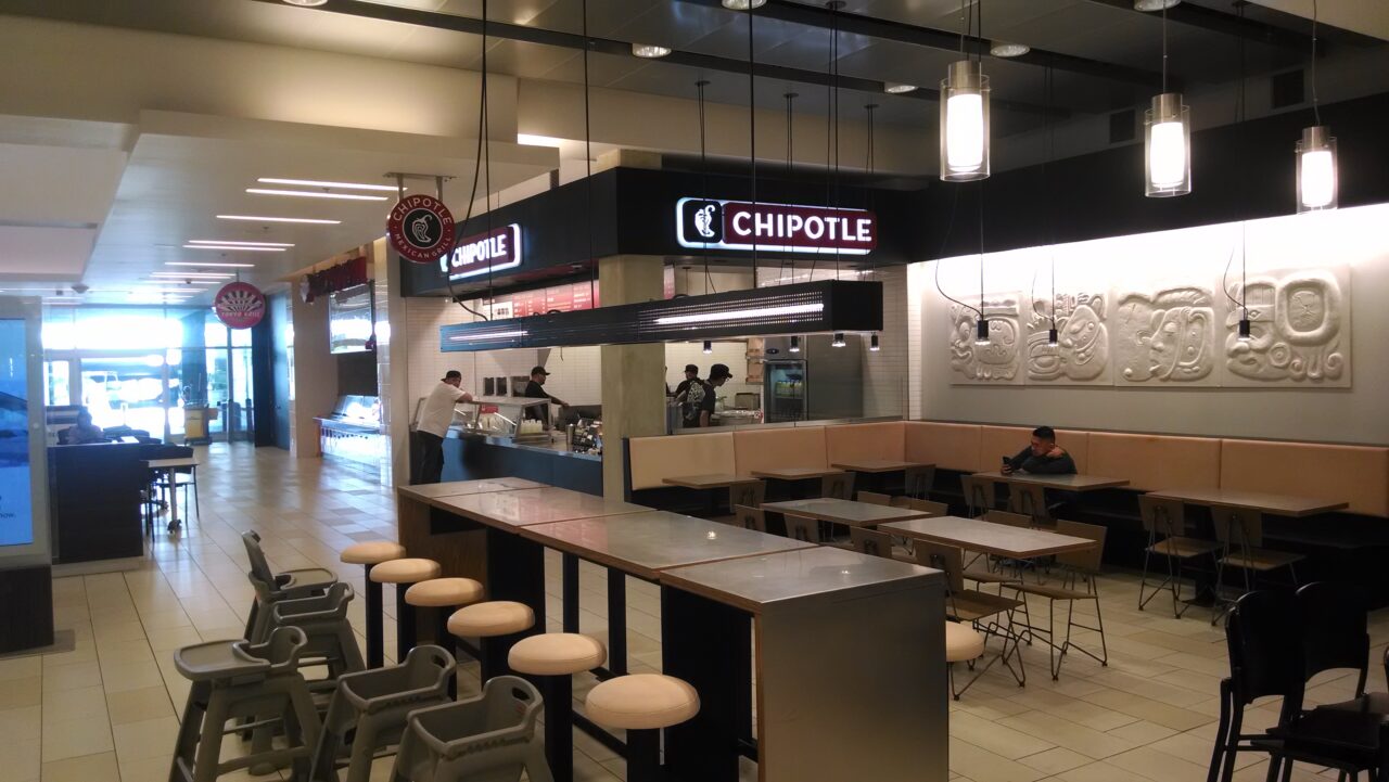 Chipotle at Glendale Galleria in Glendale, CA (Chipotle) | JG Construction